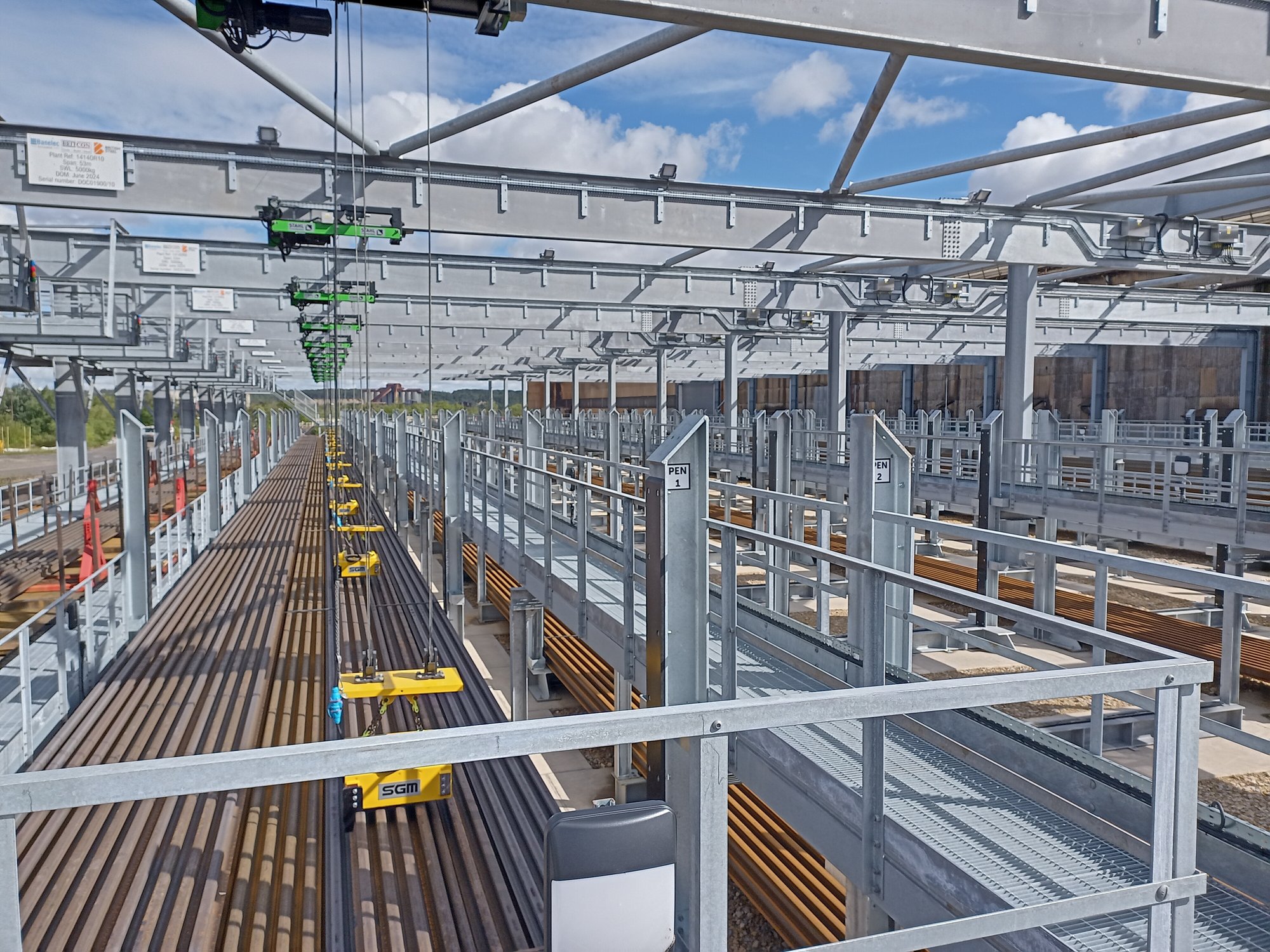 British Steel opens £10-Million Rail Hub to support UK Network